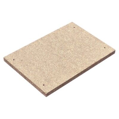 Fire Retardant Meter Board 12mm Fire Rated Mount 250mm x 170mm C/W 4 ...