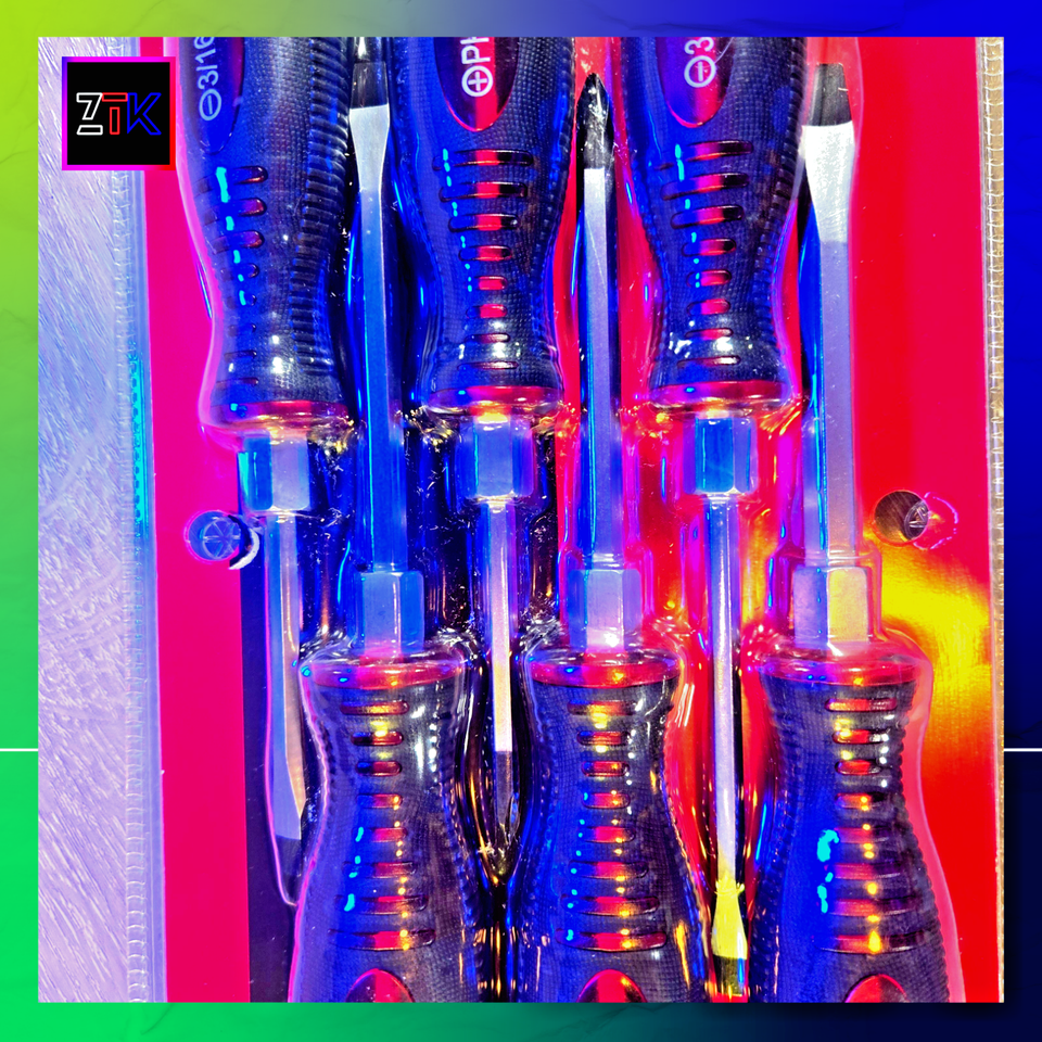 Corebilt Demolition Screwdriver Set & VonHaus Electric Paint Gun ...