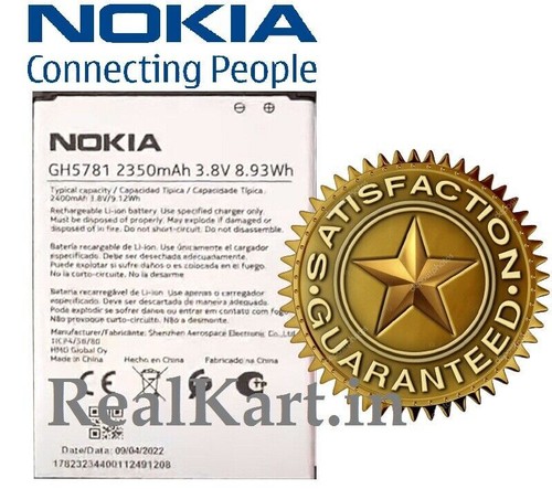 💕Genuine Nokia C21 / C21 PLUS /C2 2nd Nokia GH5781 Battery Replacement ...