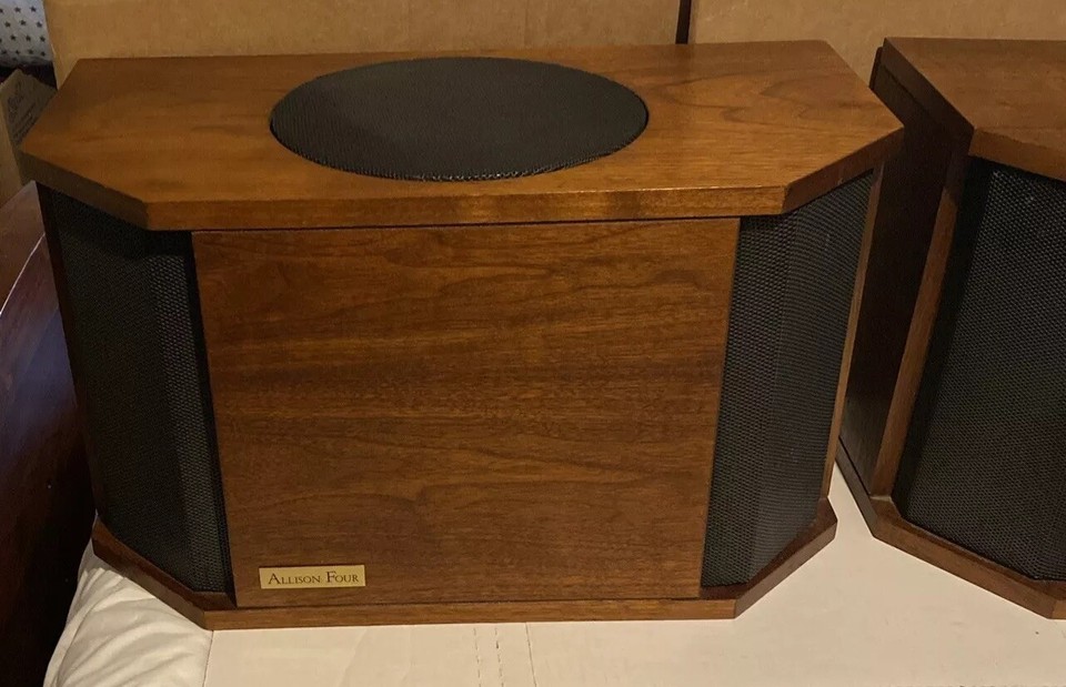 Vintage Allison Four Speakers ~ Need to be re-foamed Nice Clean | eBay