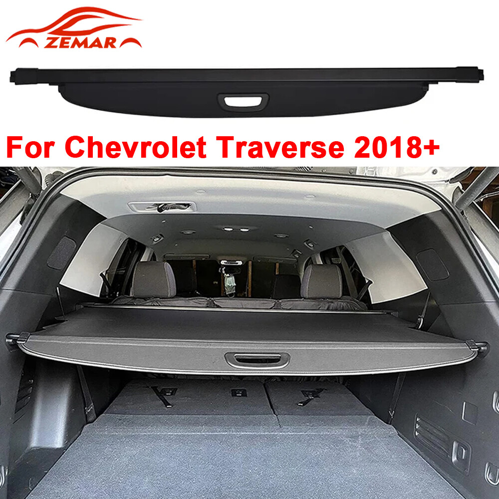 Trunk Cargo Cover Rear Luggage Security Shade Black For Chevrolet ...