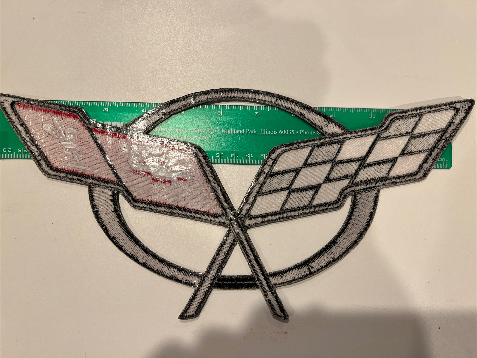 Corvette C5 1997-2004 Applique 13” Embroidered Patch C5 Black | eBay