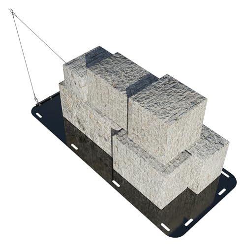 Yard Drag Sled with Pull Cables, 110.2'' x 47.2'' Heavy 110.2 inch x 47 ...