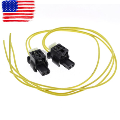 2 xLED Connector Pigtail Plug Cable For Mercedes Benz w204 c250 c300 ...