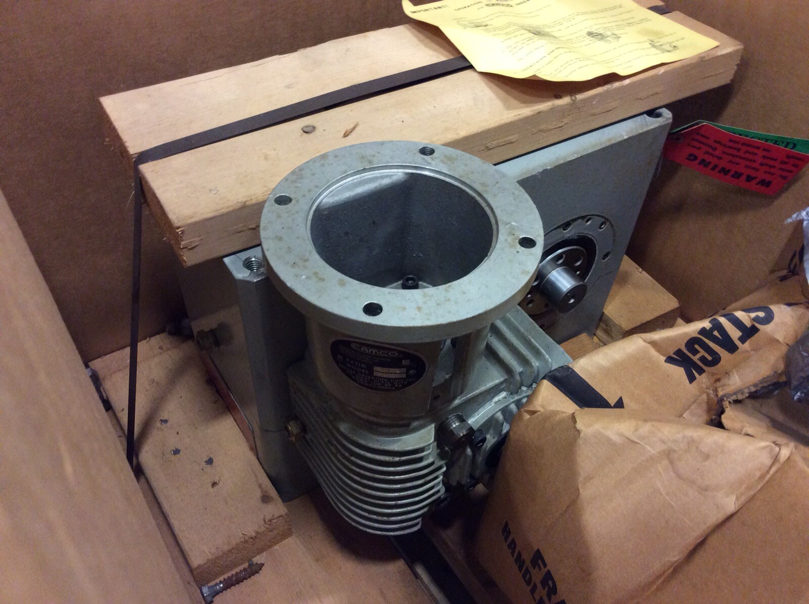 Camco 512P-8H40-180 INDEXER WITH R250 GEAR REDUCER 10.1 RATIO (REBUILT ...
