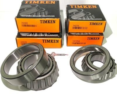 TIMKEN 25580 25520 14125A 14276 Bearing Replacement Set for 7000-lb ...
