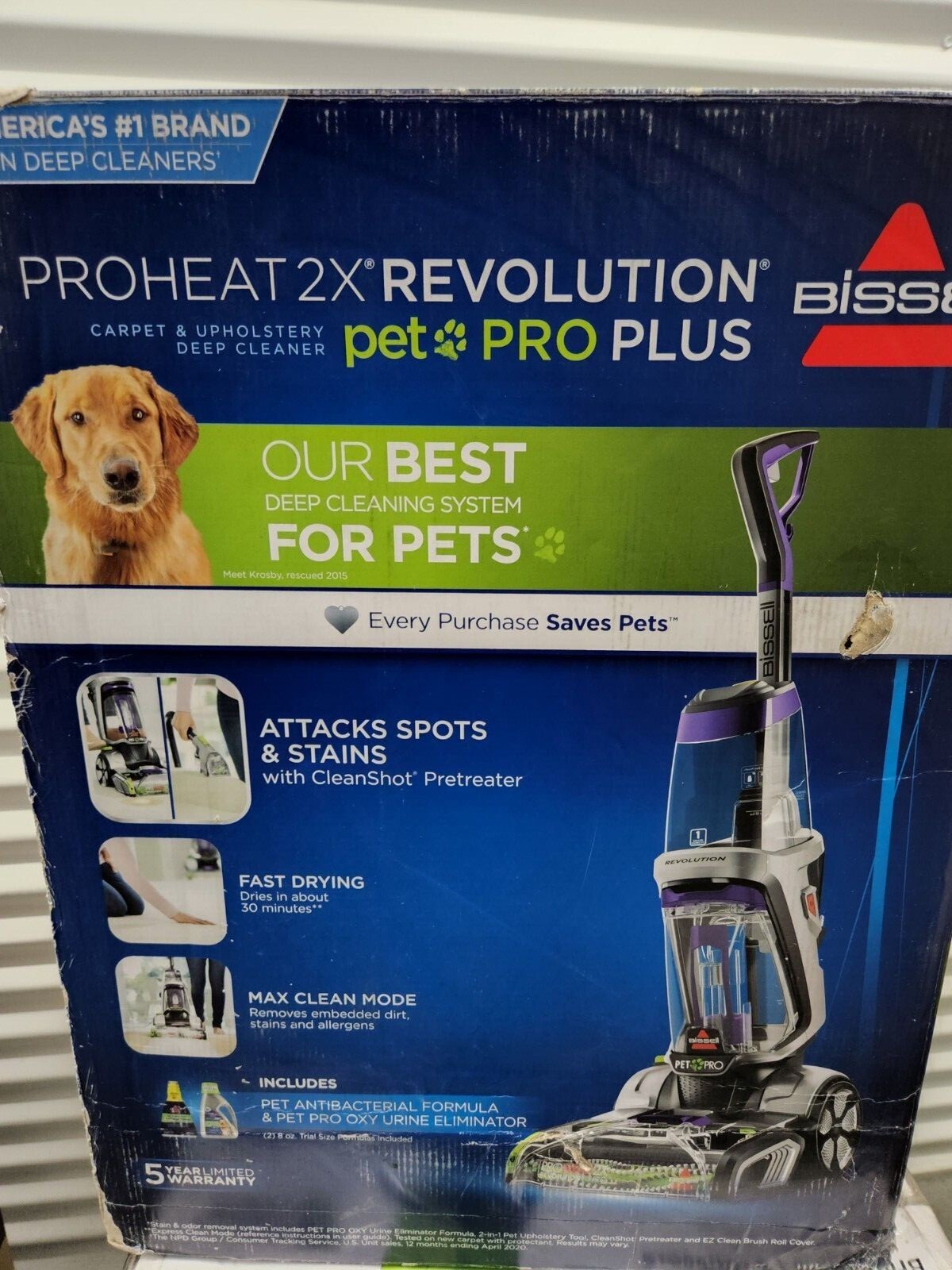 BISSEL+ProHeat+X2+Revolution+Pet+Carpet+Cleaner+%281551W%29 for sale ...