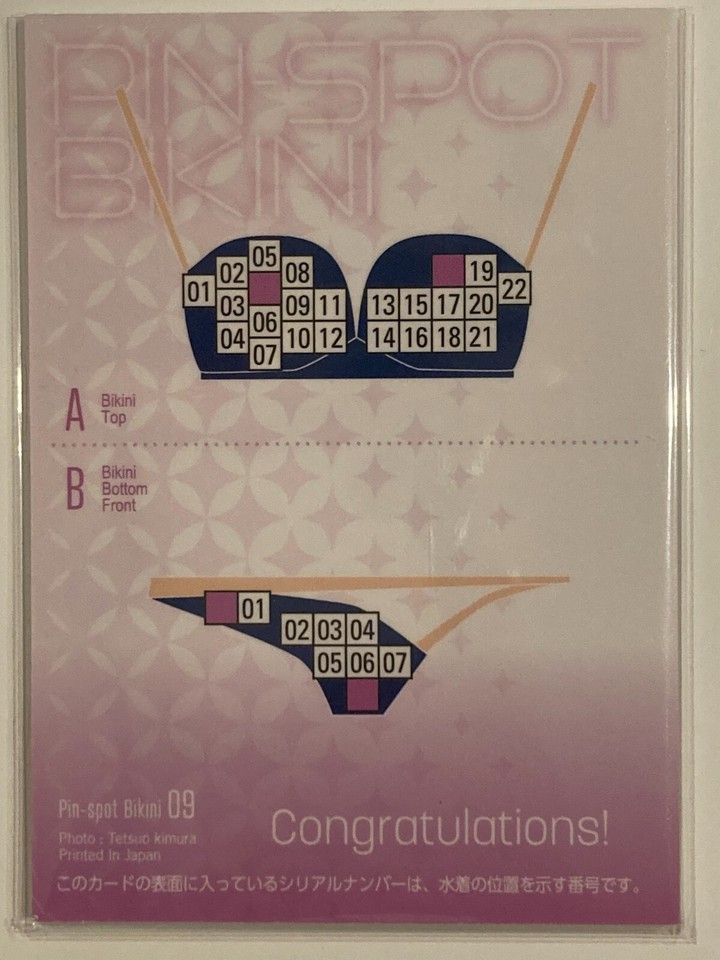 Missha Miss Flash Vol.4 Bikini Strap Card Japan costume pinspo A 09 02 ...
