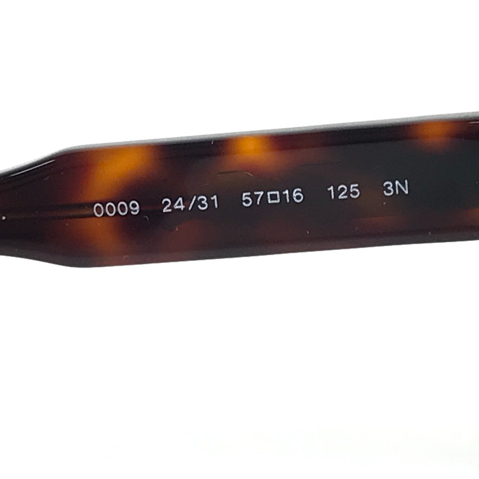 Persol Sunglasses 0009 24/31 Polished Havana Wrap Frames w/ 4 Green ...