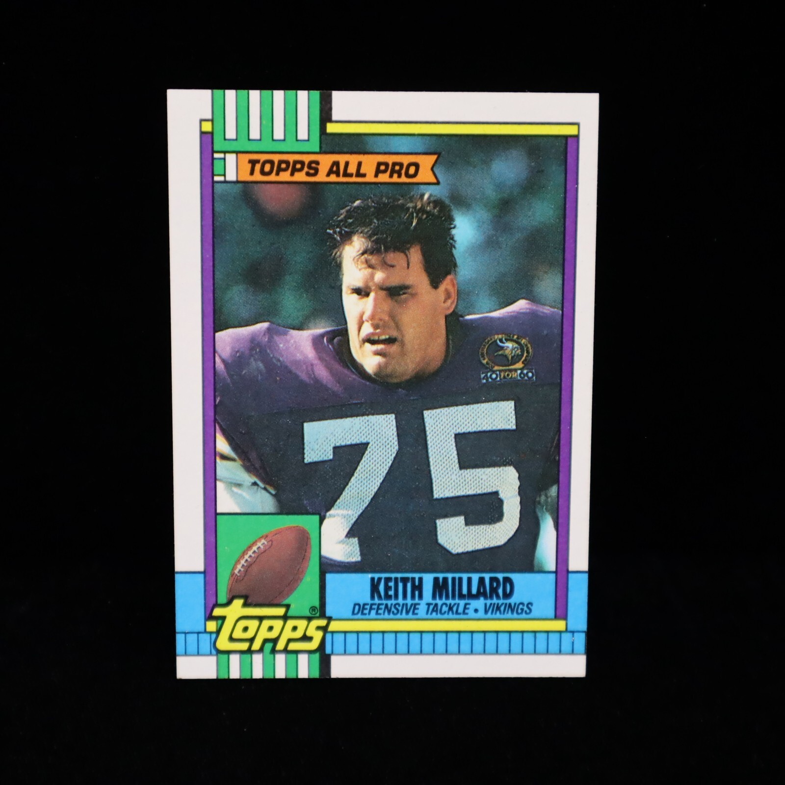 1990 Keith Millard Minnesota Vikings Topps #109 | eBay