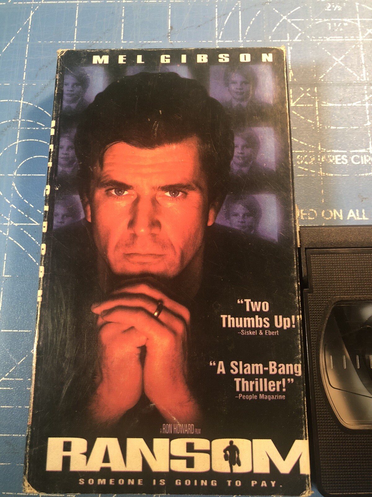 Ransom (VHS Tape, 1997) Mel Gibson, Rare Widescreen Free Shipping WORKS ...