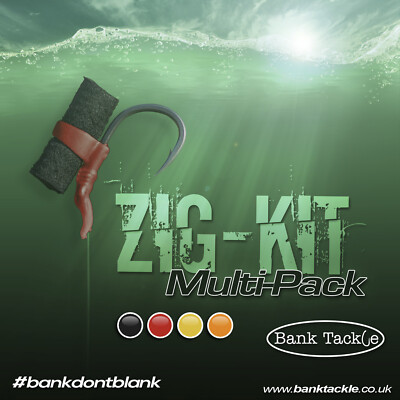 Bank Tackle Zig Rig Kit inc Aligners and Pop Up Foam Carp Fishing ...