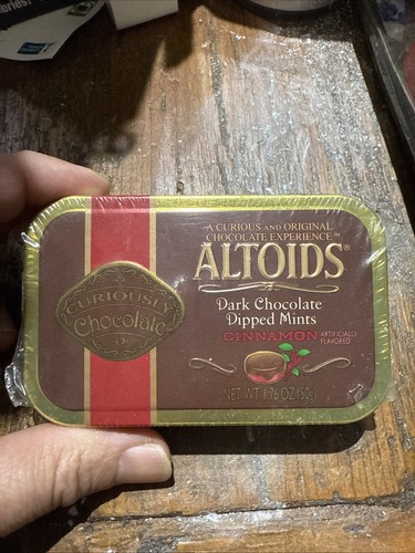 New Old Stock Sealed Tin Altoids Dark Chocolate Dipped Mints | eBay