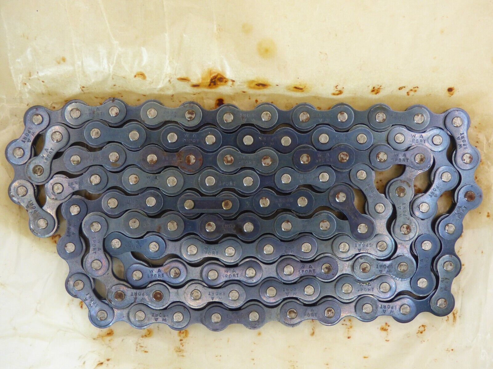 WAY-ASSAUTO SUPER CORONA PISTA/TRACK CYCLE CHAIN 1/2" x 1/8" - 110 L ...