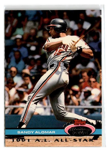 1992 Stadium Club Dome #6 Sandy Alomar Jr. | eBay