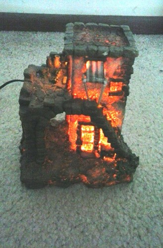 RETIRED FONTANINI 2.5" EARLY VILLAGE INN NATIVITY BUILDING 50164 w ...