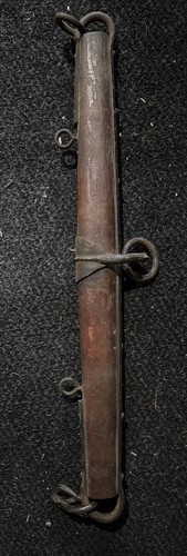 Antique 32” Single Tree Yoke Horse Ox Mule Wooden Harness W/Iron Hooks ...