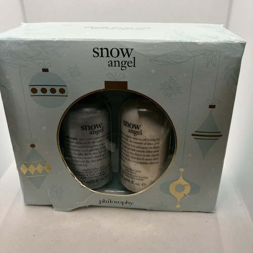 Philosophy SNOW ANGEL Shower Gel & Body Lotion 8 oz. holiday set | eBay