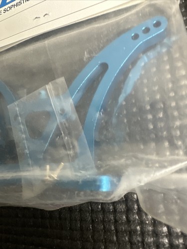 GPM Racing RC10B4 REAR Shock Tower / Damper Plate - ALLOY / BLUE / NEW ...