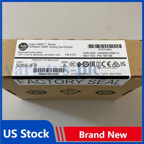 Sealed AB 5069-IF8 /A Compact 5000 Analog Input Module 5069IF8 US Free ...