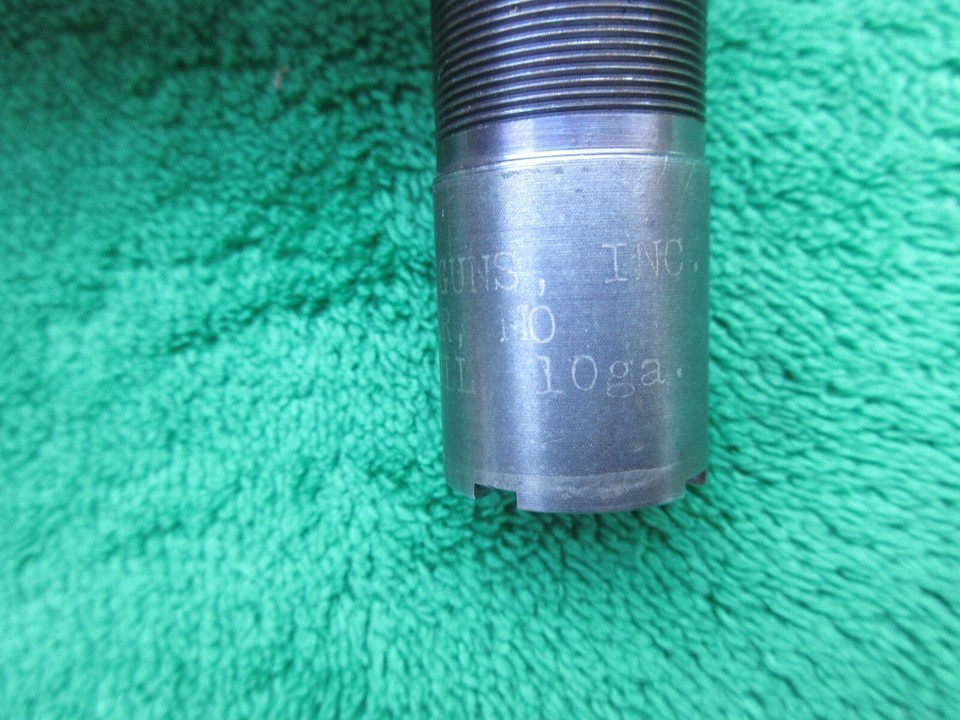 Nu-Line Guns Harvester .725 10 Gauge GA X-Full Choke Tube Shotgun Part ...