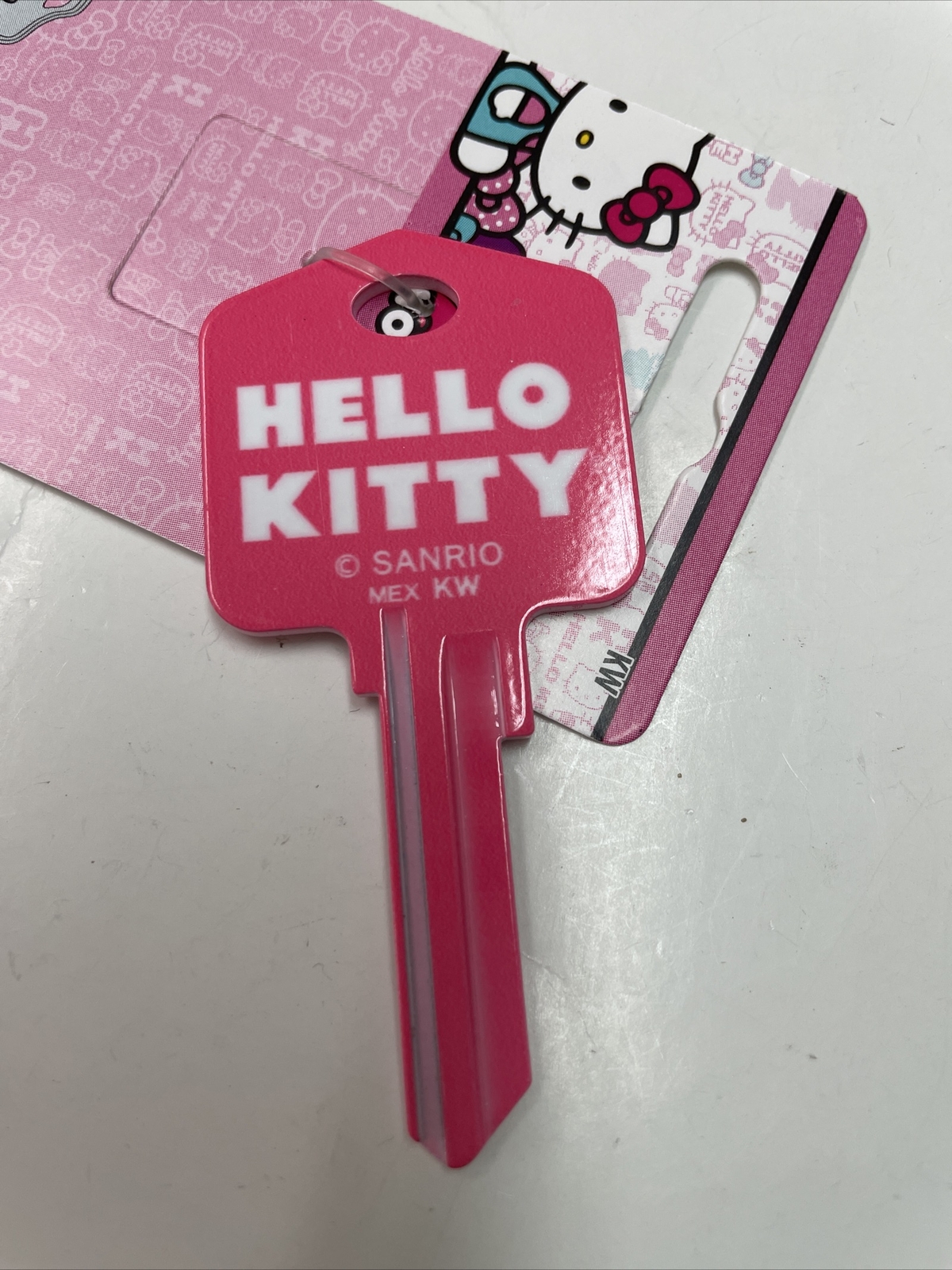 Hello Kitty Pink Kwikset KW1 House Key Blank SR1 / by Sanrio Licensed ...