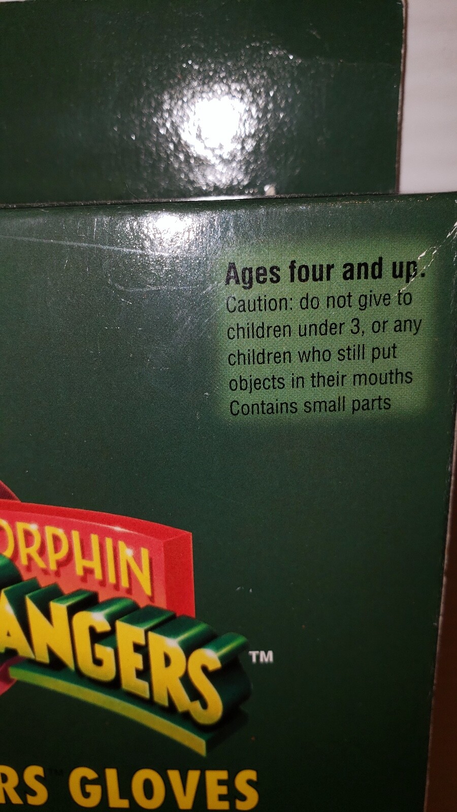 Vtg+1994+Mighty+Morphin+Power+Rangers+Sound+Effects+Gloves+Yellow+Trini ...