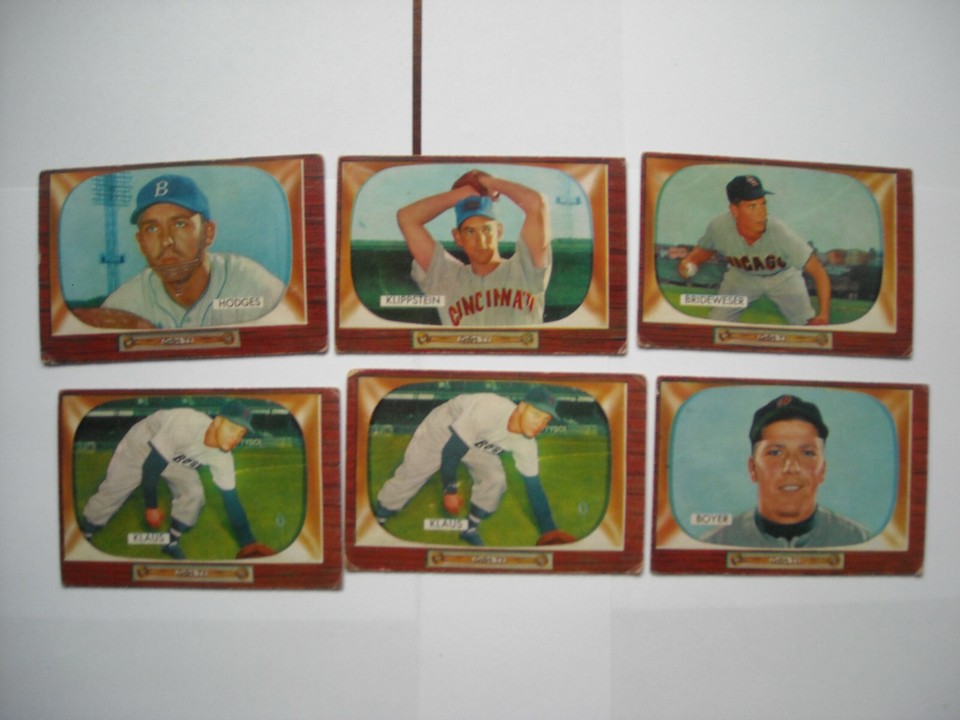 1955 Bowman Baseball Cards (Lot of 31) | eBay