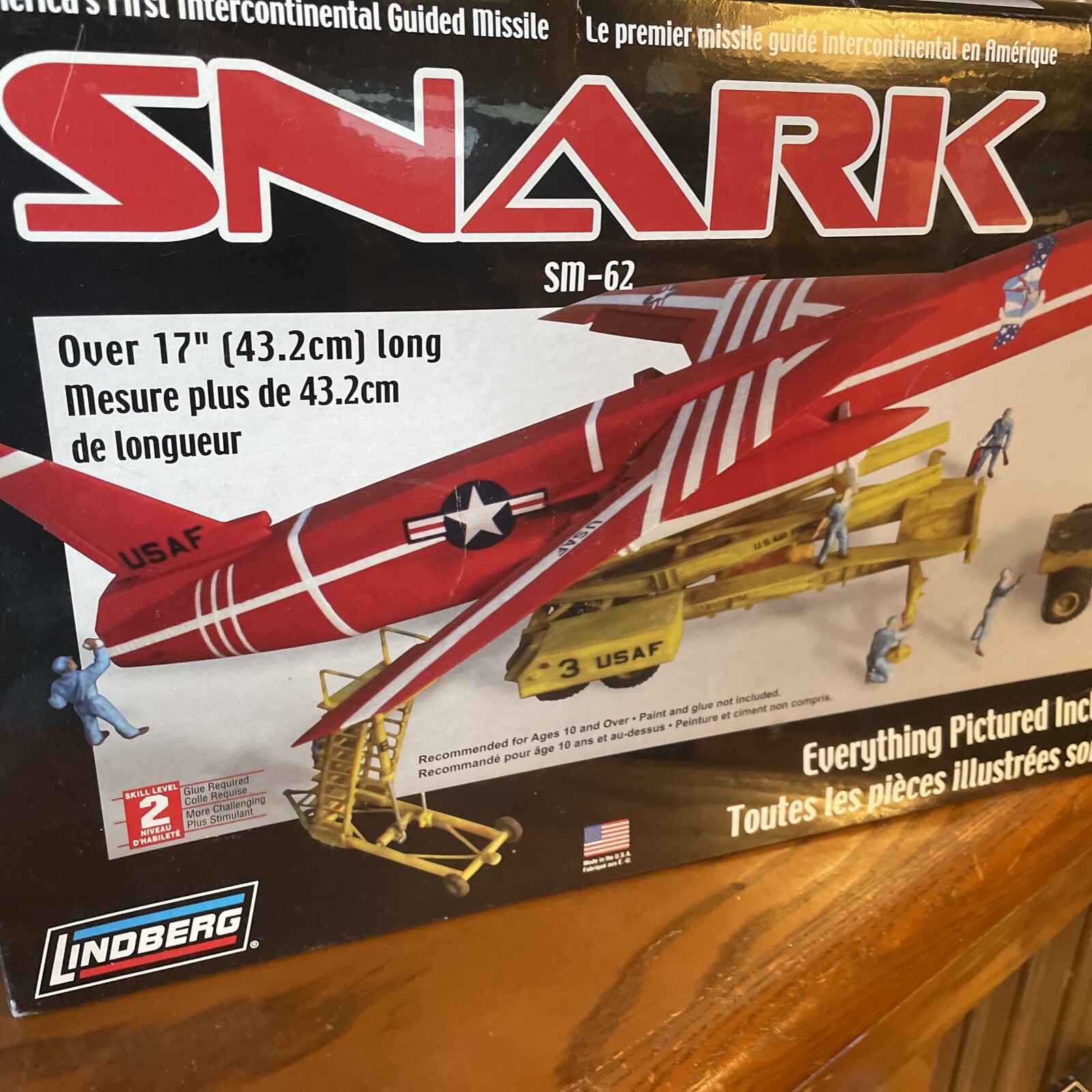 LINDBERG SNARK SM-62 MISSLE PLASTIC MODEL KIT BOXED SEALED 1:48 NEW | eBay