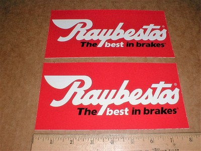 Raybestos Brakes contingency new Hot Rod Nascar drag racing Decal ...