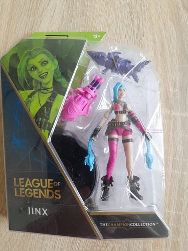 Figurine league of legends jinx spin Master Neuf Sous blister | eBay