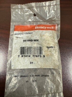 Honeywell 951WG-WH Stubby Recessed Magnetic Contact Switch | eBay