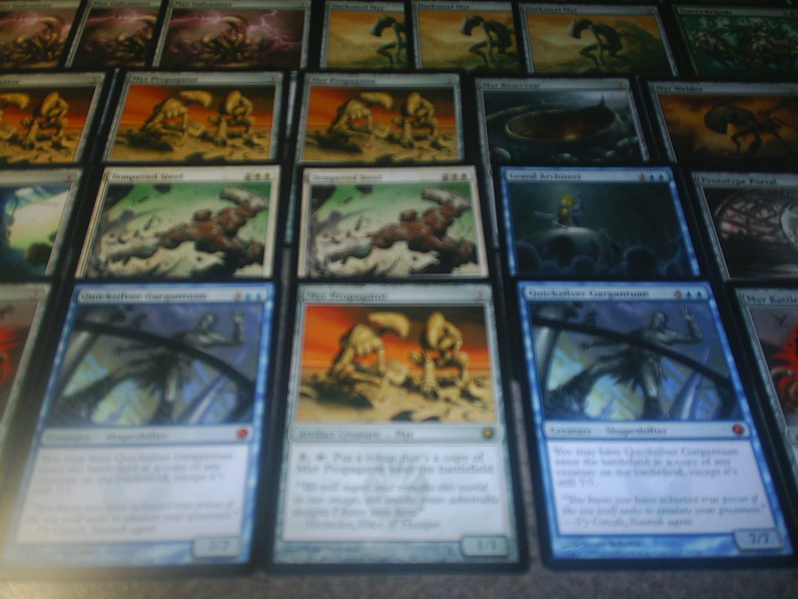 MTG Magic MYR DECK Battlesphere Galvanizer Palladium Darksteel ...