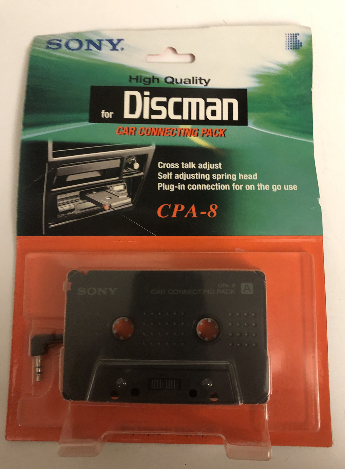 Original Sony Car Connecting Pack - CPA-8 Sony Casette Adapter for Car ...