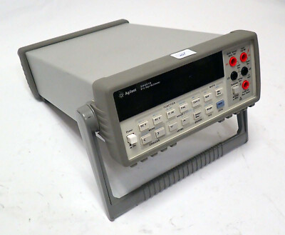 AGILENT 34401A DIGITAL MULTIMETER 6.5 DIGIT TESTED! | eBay