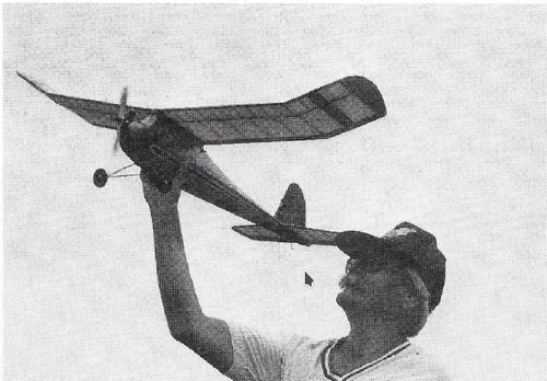 Baby Bombshell Old Timer Vintage Free flight model airplane Printed ...