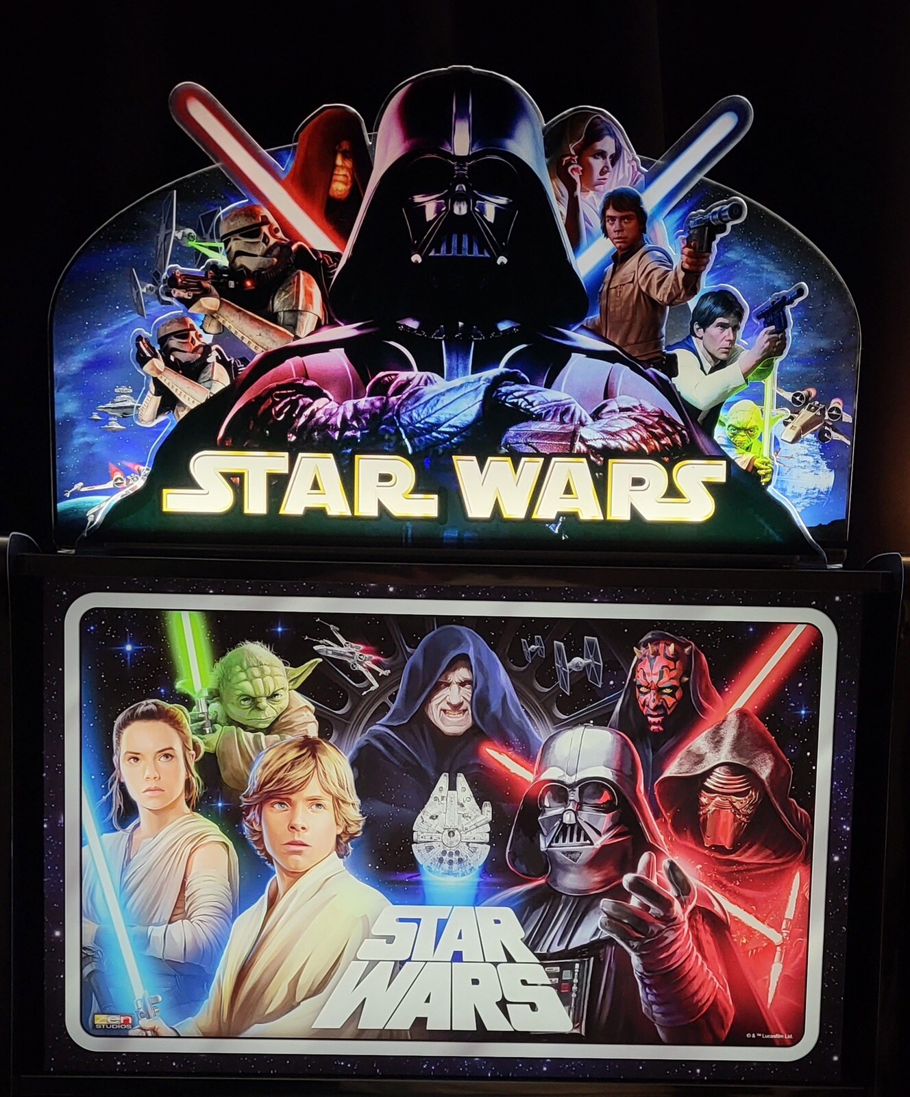 Arcade 1up Star Wars pinball topper | eBay