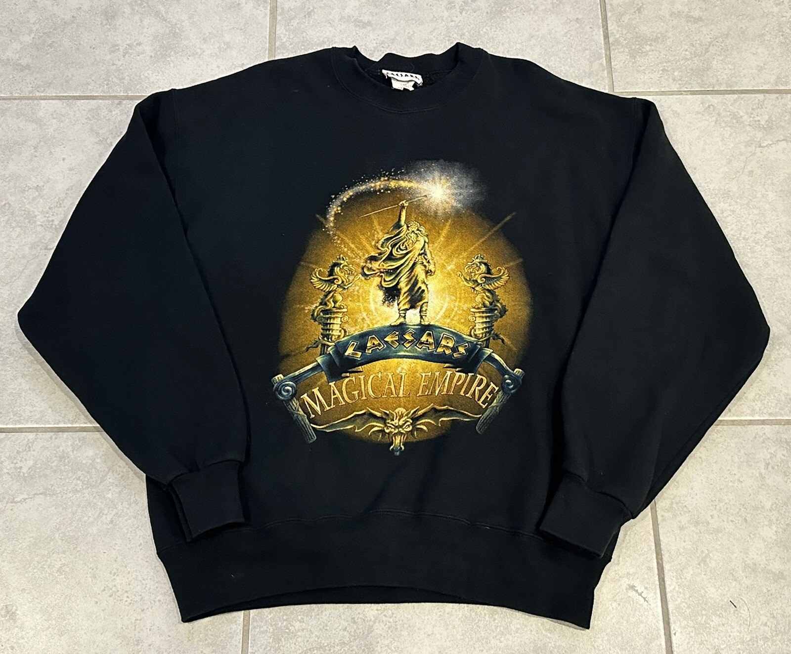 Vintage Caesars Palace Shirt Magical Empire Statue Sh… - Gem