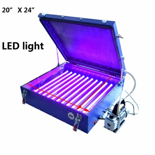 Tabletop Vacuum LED Exposure Unit 20"*24" UV Exposure Unit w/Timer | eBay