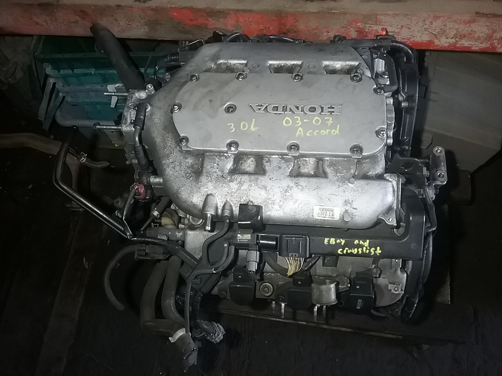 2003-2007 Honda Accord 3.0L Complete Engine J30A4 (LOCAL PICKUP ONLY ...