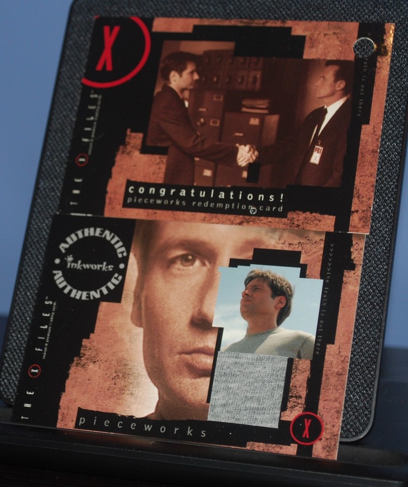Inkworks Season 8 The X Files Mulder Costume Shirt Ep 8x01 Pieceworks ...