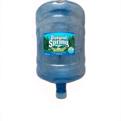 Poland Spring 5 Gal Reusable Water Bottle Polycarbonate Plastic Jug ...