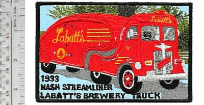 Trucking Nash Streamliner 1933 Labatt's Brewery Delivery Beer lond NO ...