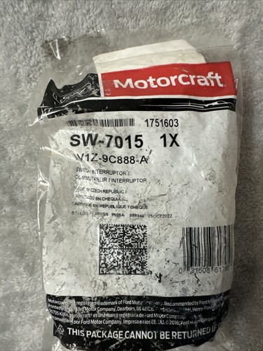 Motorcraft Cruise Control SwitchSW-7015 fits 14-19 Ford Fiesta | eBay