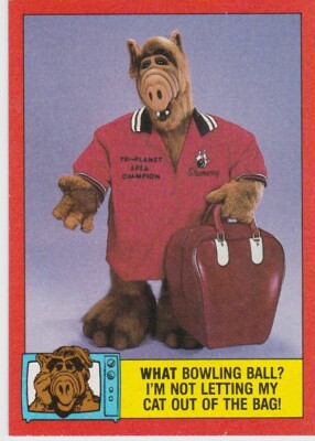 1988 ALF SERIES 2 SINGLE TRADING CARD #71 WHAT BOWLING BALL? | eBay