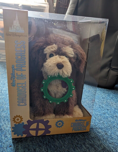 NIB DISNEY'S CAROUSEL OF PROGRESS ROVER PLUSH 50TH ANNIVERSARY WALT ...