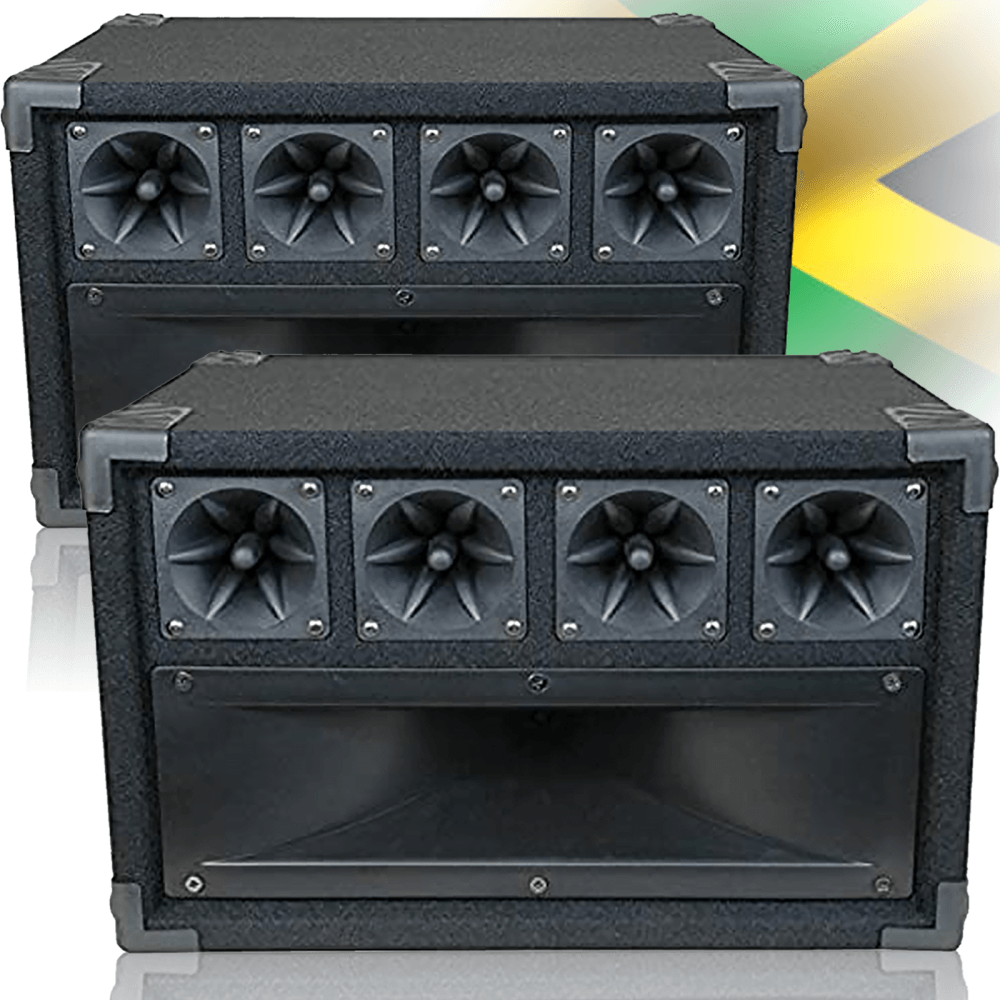 2 x 400W High Frequency Tweeter HF Speaker Top Box System Reggae Sound ...