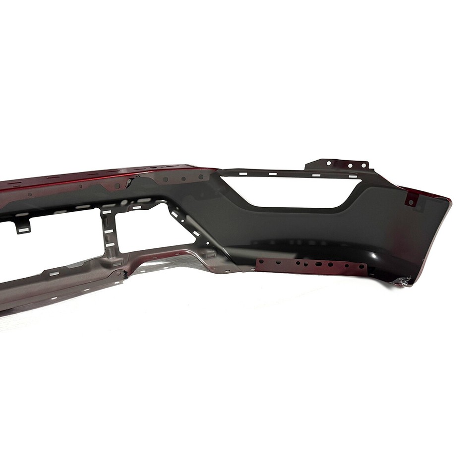Steel Rapid Red Front Bumper Face Bar 1PC Design For 2021-2023 Ford F ...