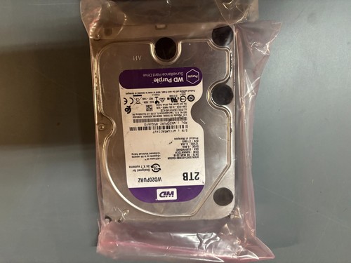 WD WD20PURZ /X Purple 2TB Surveillance Hard Disk Drive 5400RPM SATA 3.5 ...