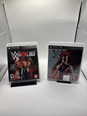 WWE W2K15 W2K16 Lot (Playstation 3, PS3) Wrestling Bundle CIB tested | eBay